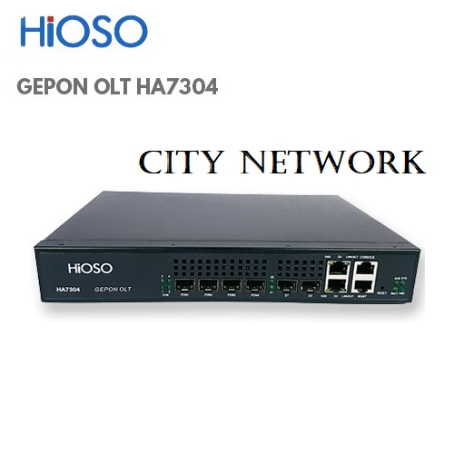 Jual HIOSO HA7304 OLT EPON GEPON 4 PON Port Non SFP | Shopee Indonesia