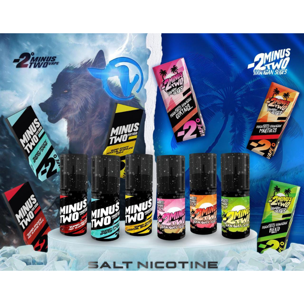 Jual MINUS TWO SALTNIC SERIES 30ML 30MG BY VAPE PACKERS E-LIQUID | Shopee Indonesia