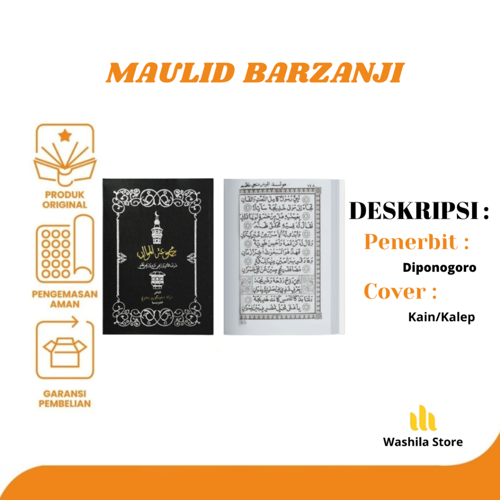 Jual Buku Islami Majmuatul Mawalid Barzanji Cover Kalp - DIPONEGORO ...