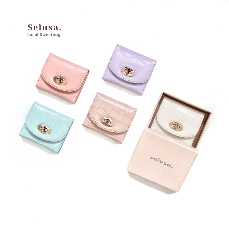 Jual SELUSA STACEY WALLET (Free Exclusive Hard Box) | Dompet Lipat ...