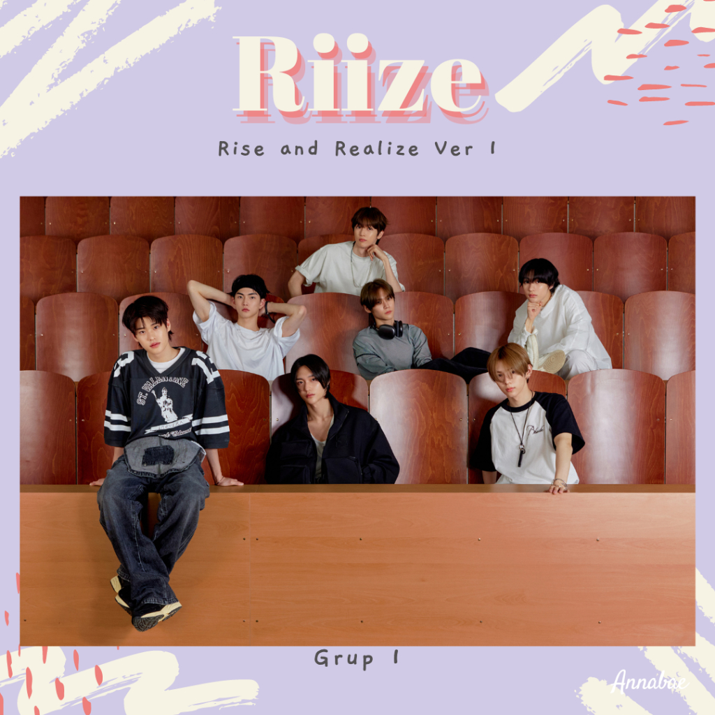 Jual Poster Riize Rise and Realize VER 1 (PART 1: ANTON, EUNSEOK ...