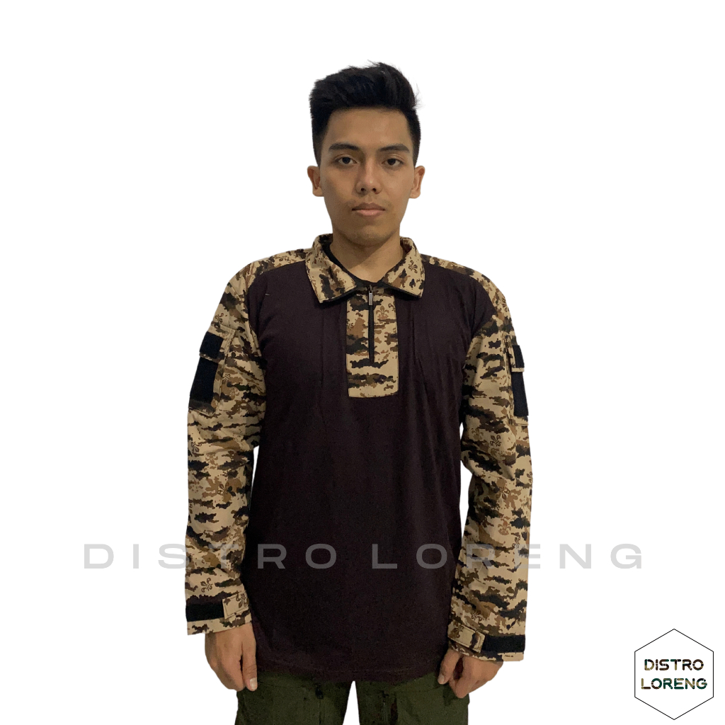 Jual Kaos Tactical BDU Combat Kombinasi Loreng Army Lapangan | Shopee Indonesia