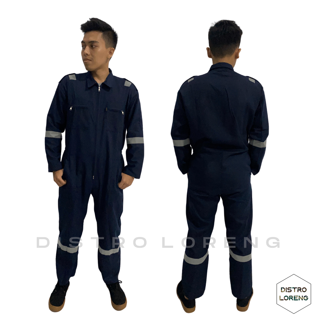 Jual Wearpack Seragam Kerja Safety Proyek Industri Lapangan Coverall ...