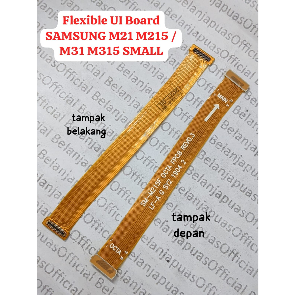 Jual Flexible Fleksibel Ui Board / Main Board samsung M21 M215 / M31 M325 - MAIN 1 SMALL ...