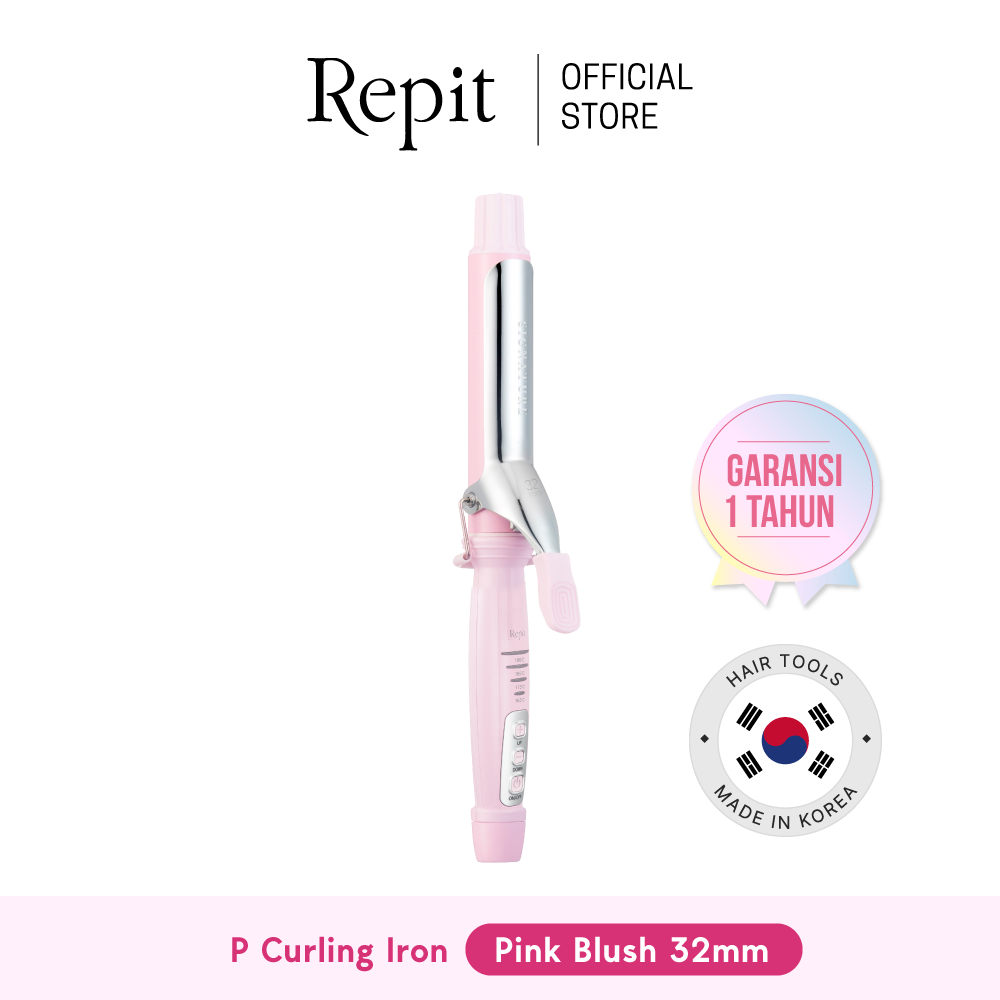 Jual Repit Pengeriting Rambut / Curling Iron P Pink | Shopee Indonesia
