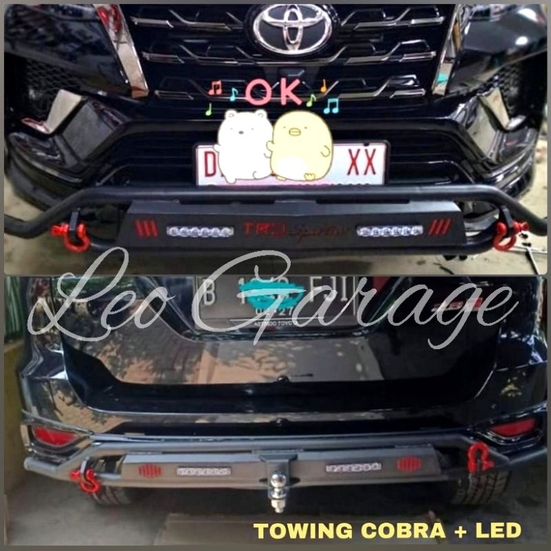 Jual TOWING BAR COBRA BUMPER DEPAN COBRA MOBIL PALANG MOBIL PENAHAN ...