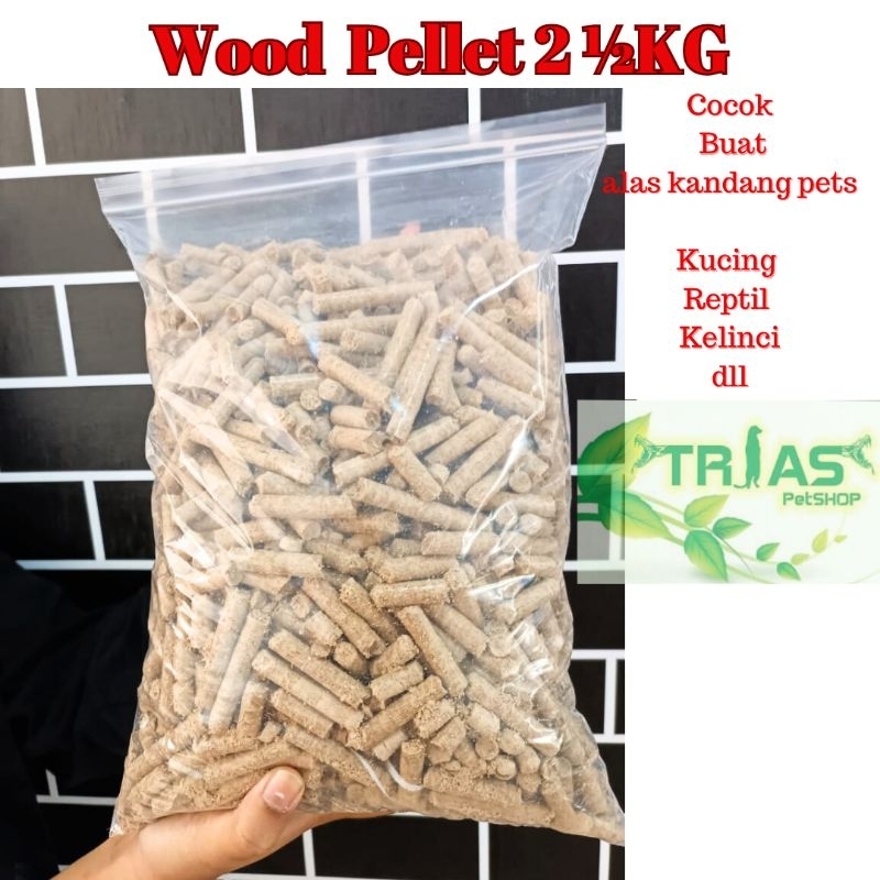Jual Wood pellet/alas kandang kucing/alas reptil/alas kandang/wood ...
