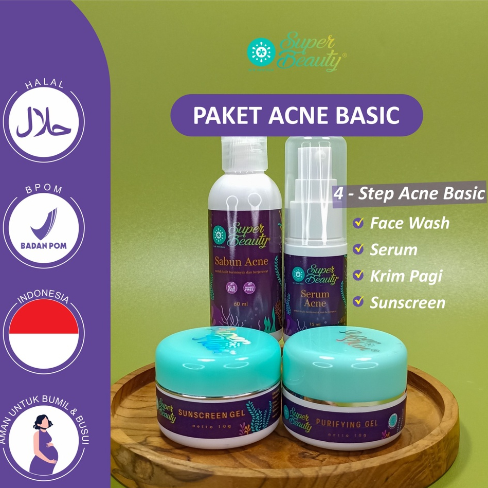 Jual PAKET ACNE BASIC / ACNE ULTIMATE SuperBeauty - By SuperSkin ...