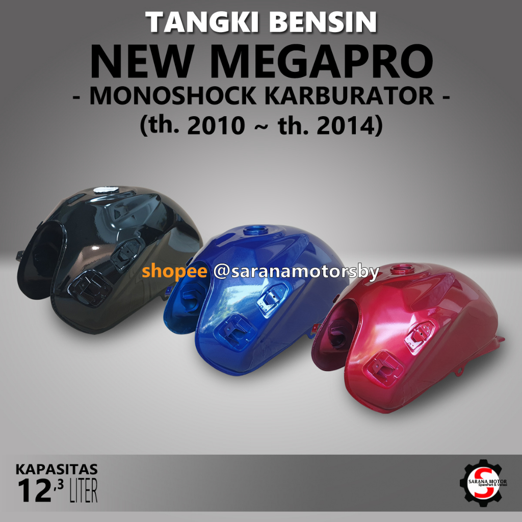 Jual Tangki Tengki Bensin Fuel Tank Honda MP MegaProNew MegaPro Mega ...