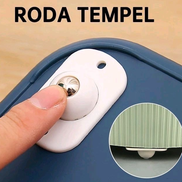 Jual Roda tempel mini serbaguna / roda troli 360 stainless universal ...