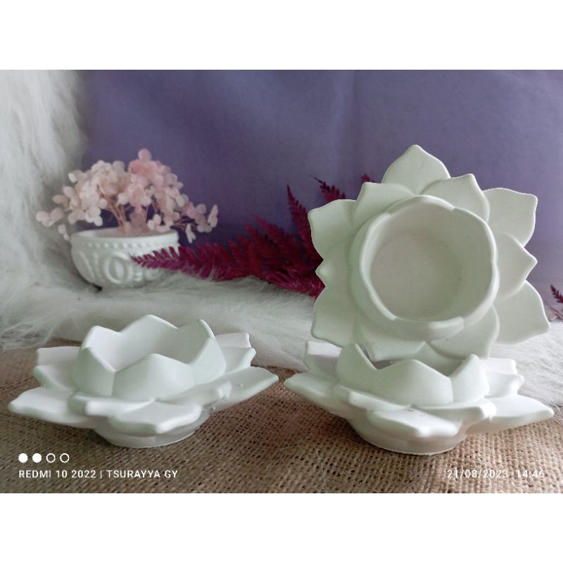 Jual POT BENTUK BUNGA TERATAI | Shopee Indonesia