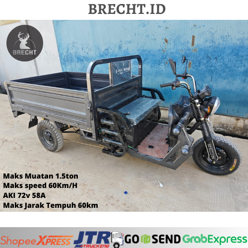 Jual Motor Listrik Roda Tiga Prostreet PUMA Kendaraan Niaga Model VIAR ...