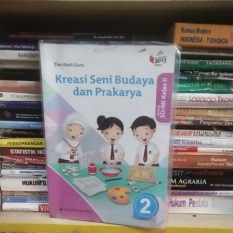 Jual buku kreasi seni budaya dan prakarya kelas 2 sd | Shopee Indonesia