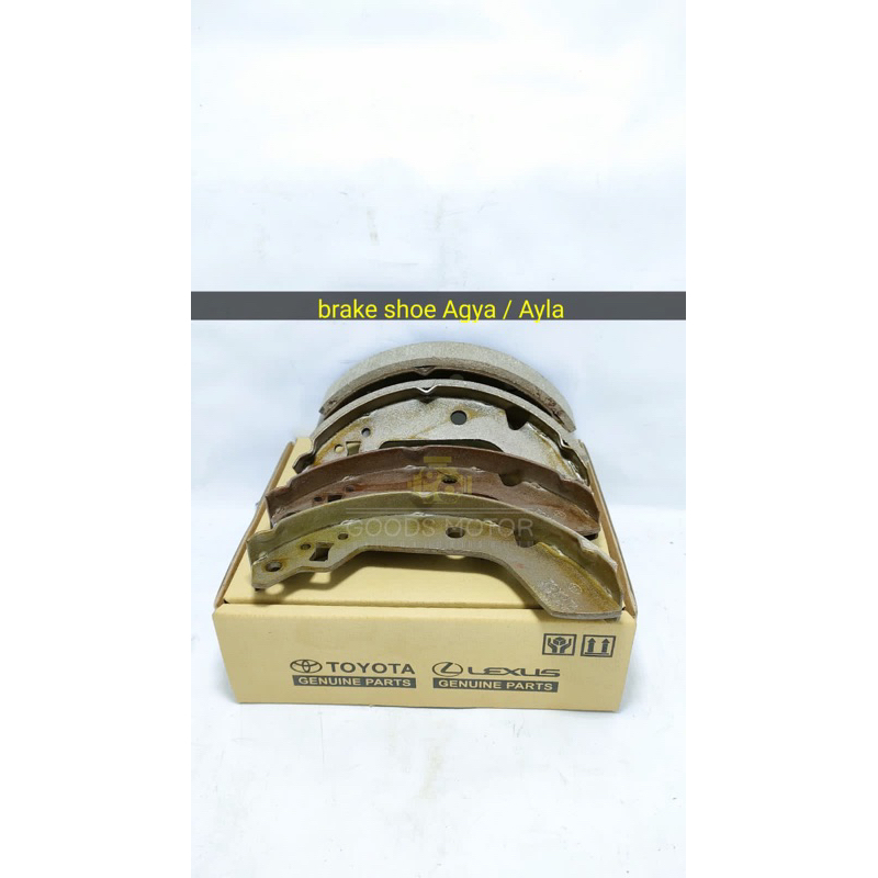 Jual BRAKE SHOE - KAMPAS REM BELAKANG AGYA / AYLA | Shopee Indonesia