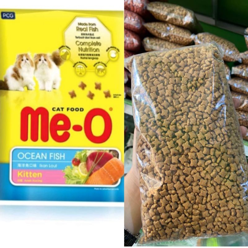 Jual Meo makanan kucing kering Kemasan Repack 500g | Shopee Indonesia