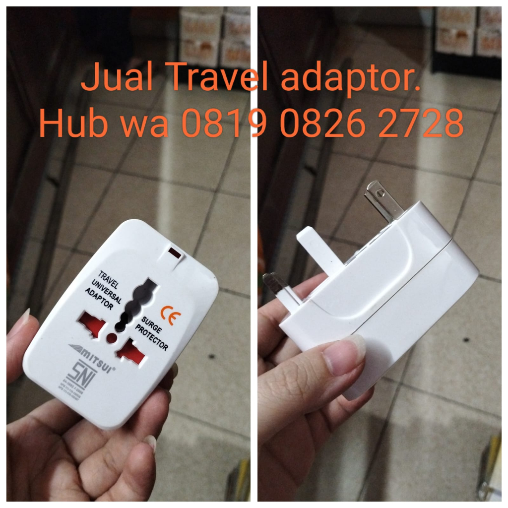Jual Adapter Travel /Adaptor Universal MITSUI / Stopkontak Steker ...