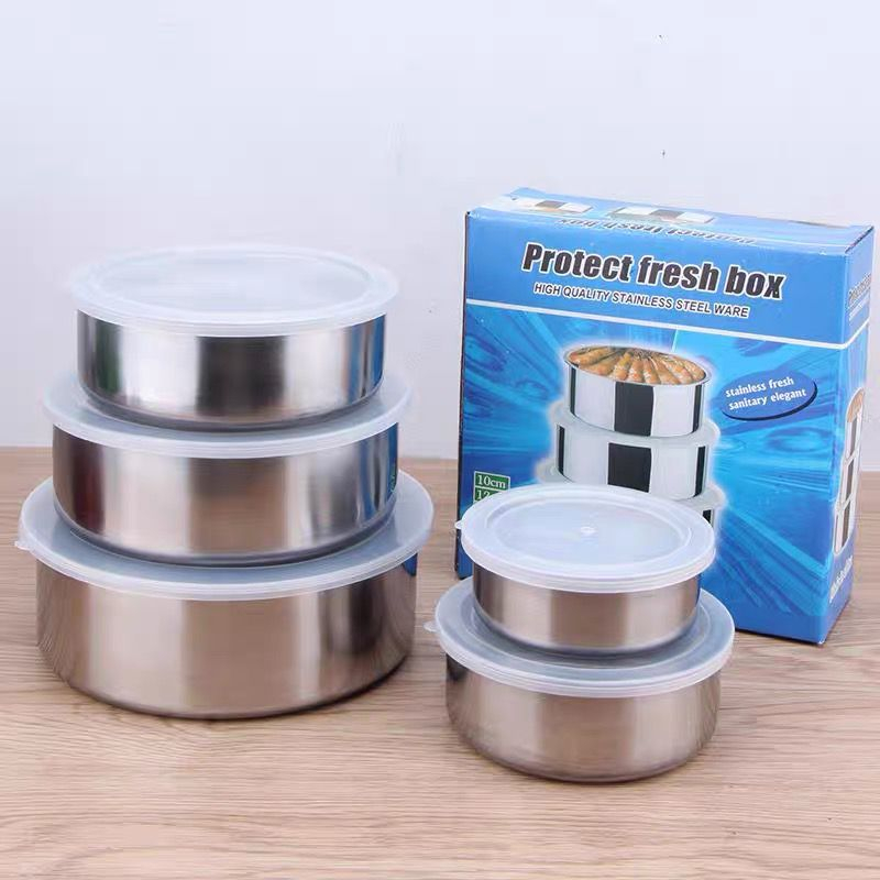 Jual RANTANG STAINLESS 5 SUSUN - LUNCH BOX SET - FRESH BOX 5 IN 1 FREE ...