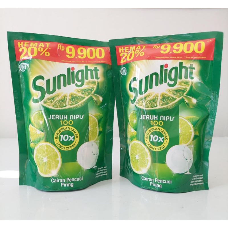 Jual Paket 3 pcs Sunlight 420 ml | Shopee Indonesia