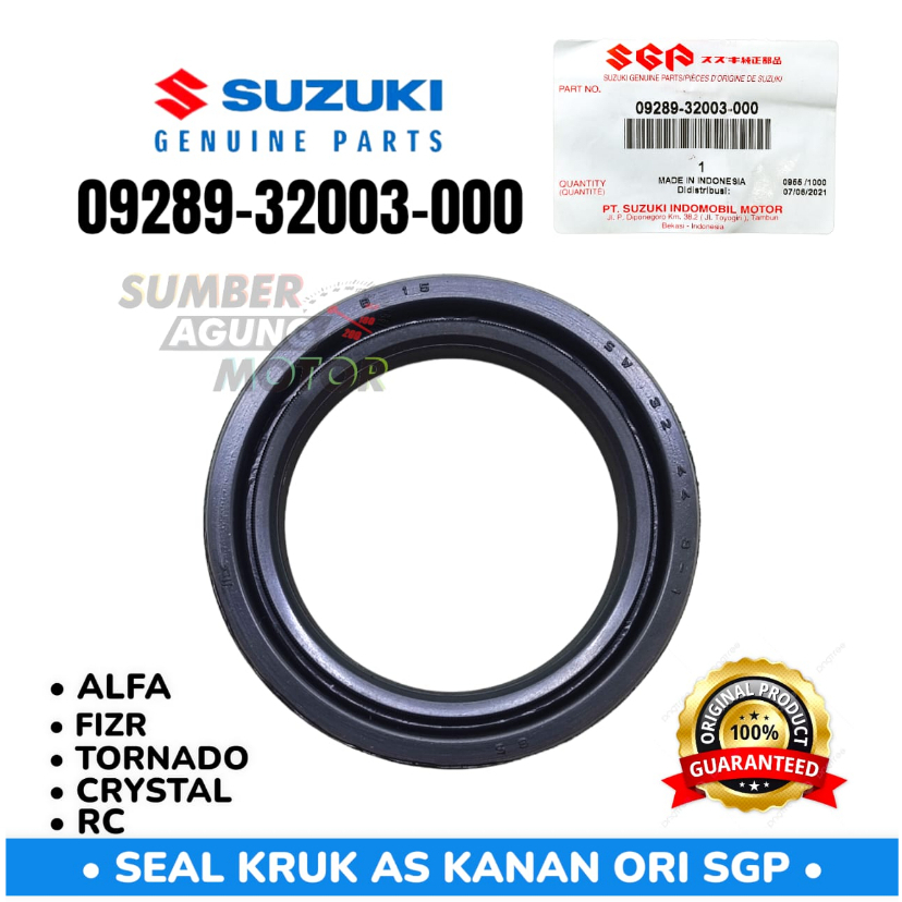 Jual OIL SEAL SIL KRUK AS KANAN SUZUKI YAMAHA RC CRYSTAL TORNADO FIZR ...