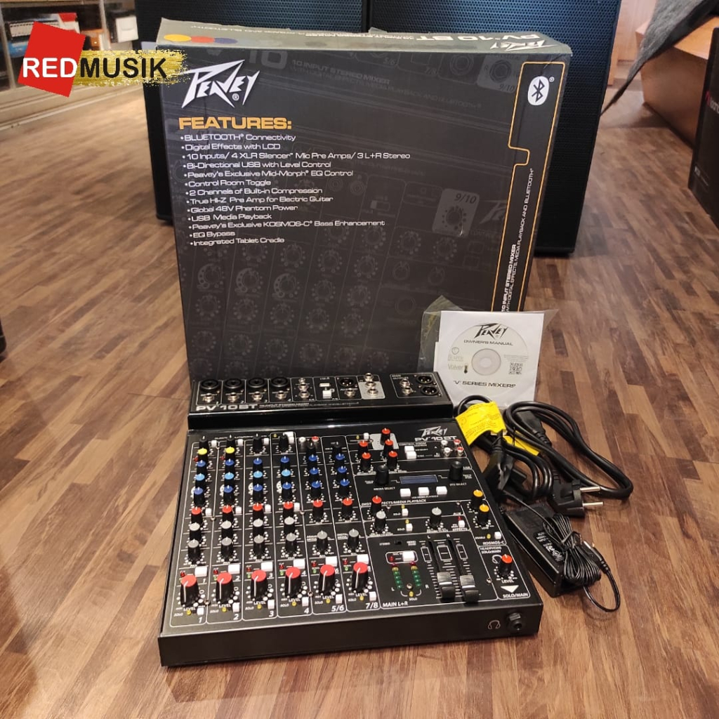 Jual Mixer Peavey PV 10 BT PV10BT PV10 BT With Bluetooth and Efek ...