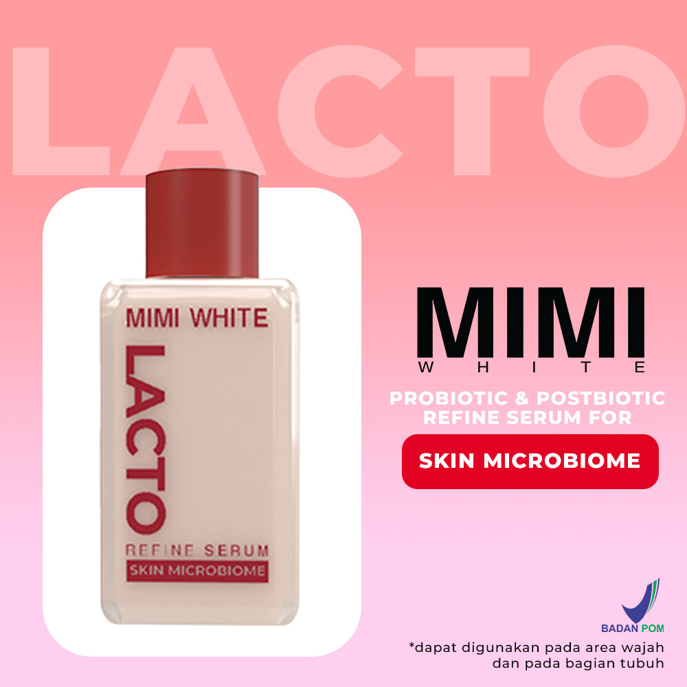 Jual MIMI WHITE Lacto Refine Microbiome Serum 30 ML | Shopee Indonesia