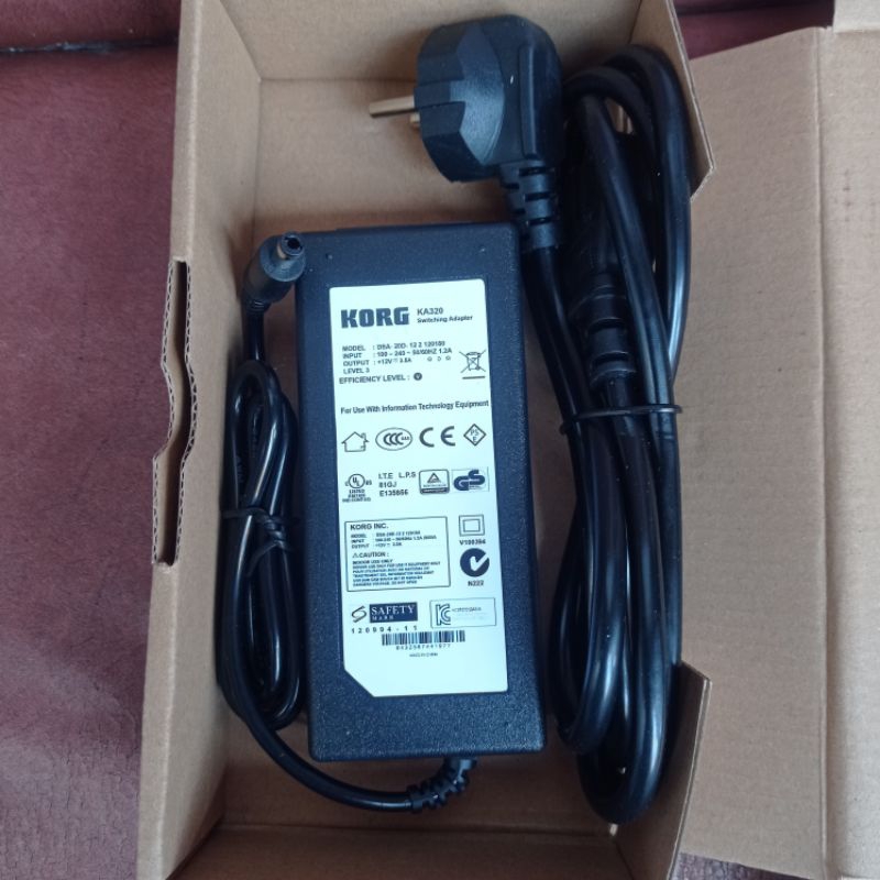 Jual Adaptor Keyboard Korg KORG X50/50DKORG PA 50KORG PA50SD KORG SP250 ...