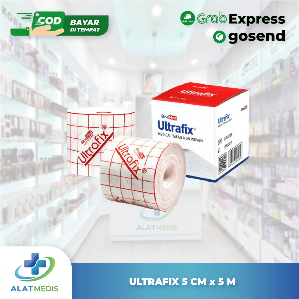 Jual Ultrafix 5 cm x 5 m OneMed / Plester Luka One Med 5cm x 5m ...