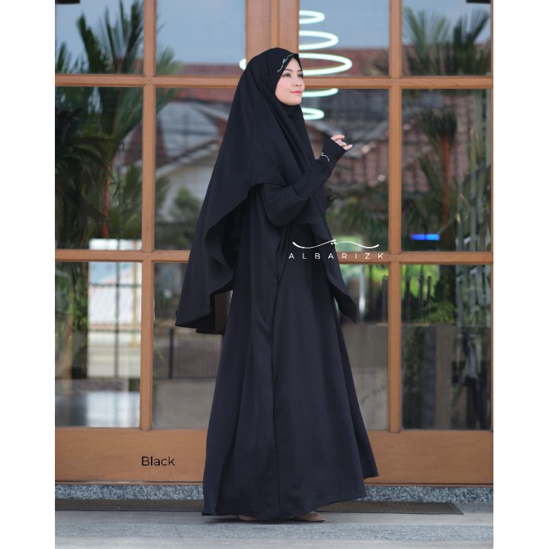 Jual MINATA SET FRENCH KHIMAR BY ALBARIZK (ABAYA SET CRINKLE) | Shopee ...