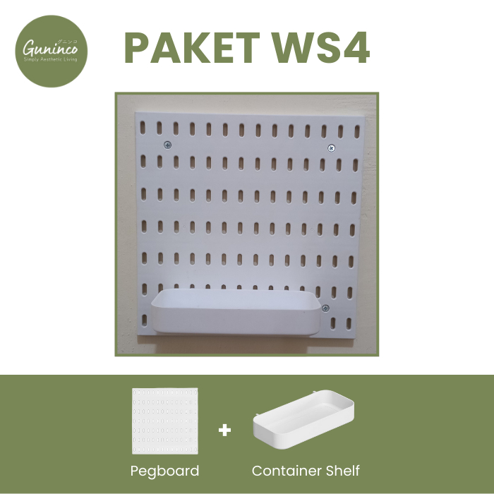Jual PAKET LENGKAP PAJANGAN DINDING PEGBOARD WORKSPACE PAJANGAN DINDING ...