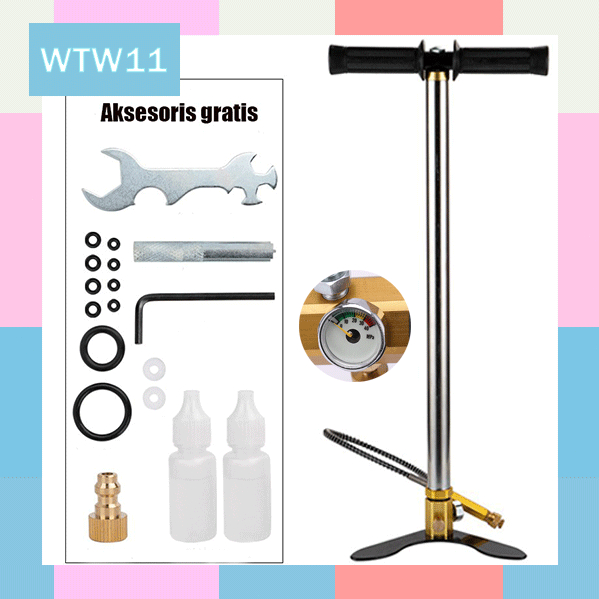 Jual WTW Pompa PCP murah 4500 psi stainless steel/Pompa PCP pressure ...