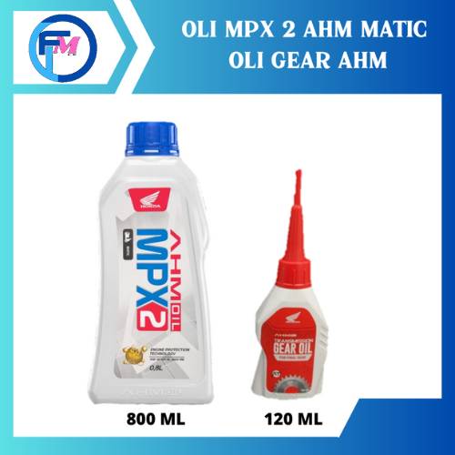 Jual PAKET OLI MPX2 DAN GARDAN AHM OLI MPX 2 AHM MATIC 800ML / OLI GEAR ... Jual PAKET OLI MPX2 DAN GARDAN AHM OLI MPX 2 AHM MATIC 800ML / OLI GEAR ...
