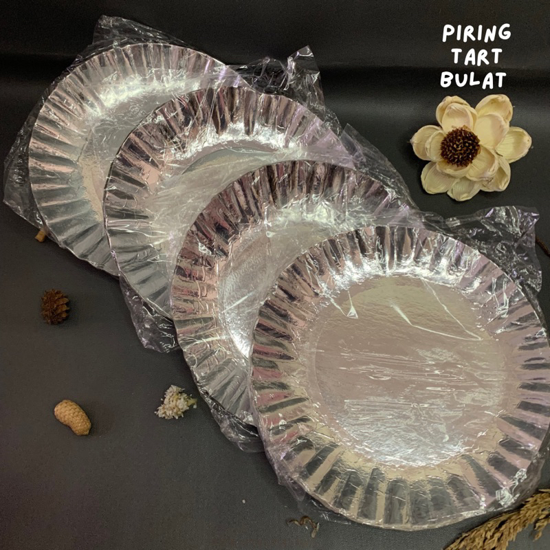 Jual Piring Kue Tart | Piring Kertas 1pak=10pcs | Shopee Indonesia