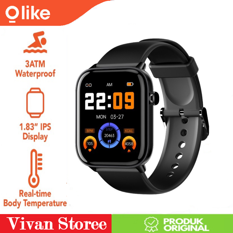 Jual Olike W12S Jam Smartwatch GPS 1.83inch Touch Screen Waterproof ...