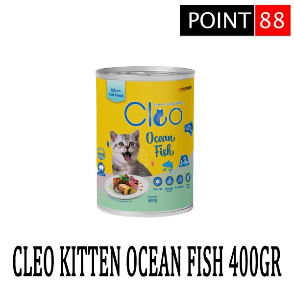 Jual CLEO Kitten Ocean Fish In Jelly 400gr | Shopee Indonesia