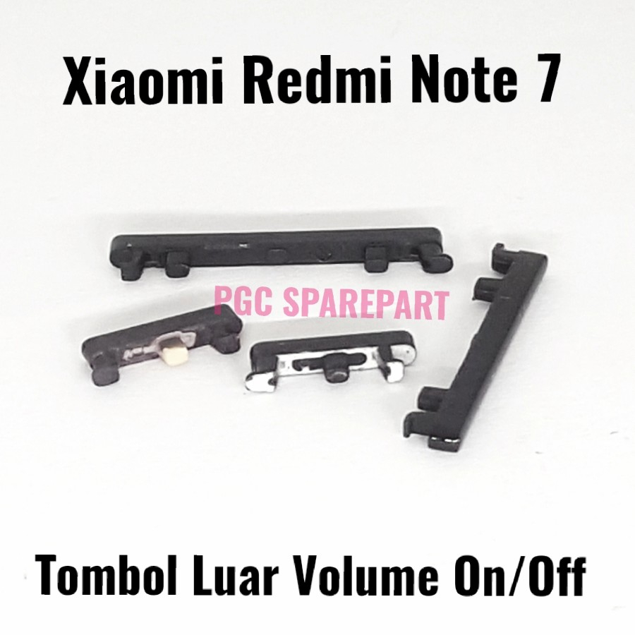 Jual Tombol 1set Volume Power On Off Xiaomi Redmi Note 7 - Button ...