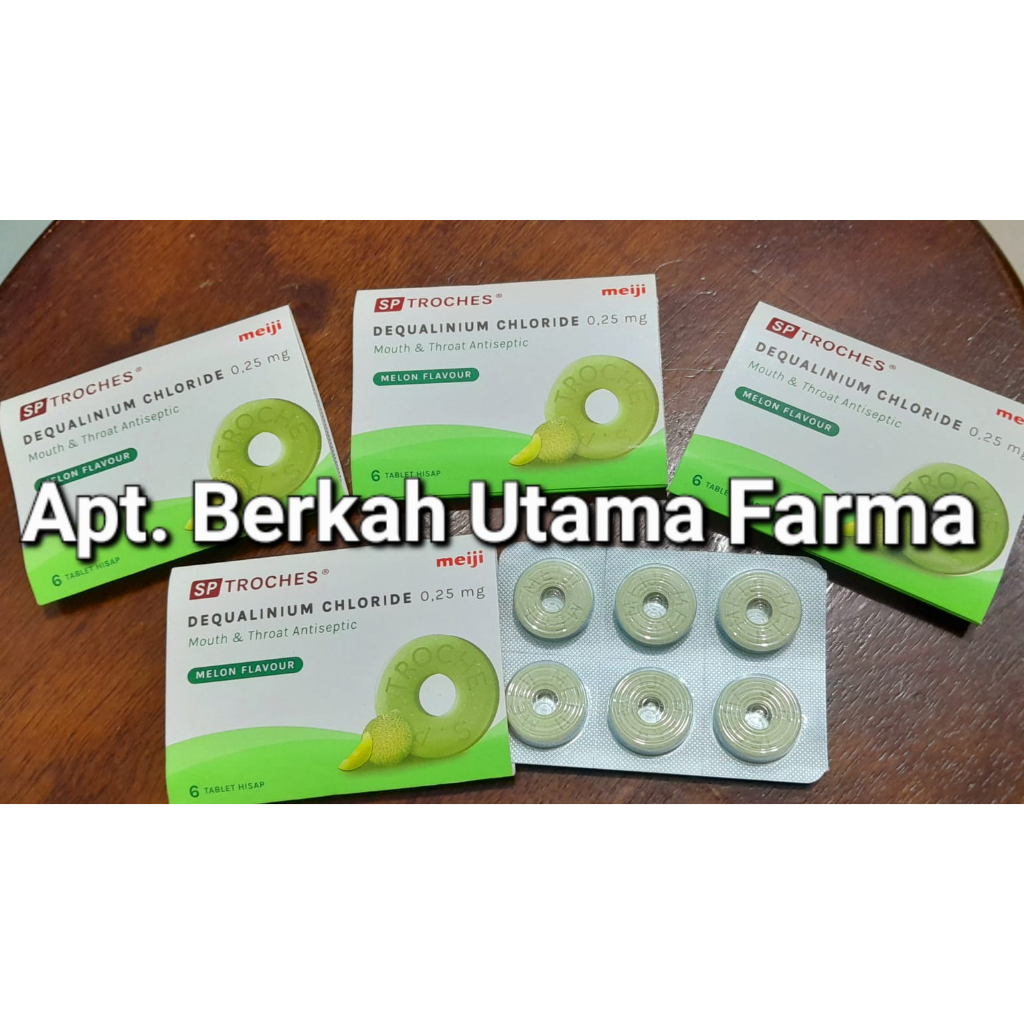 Jual Sp Troches Melon strip isi 6 tab | Shopee Indonesia