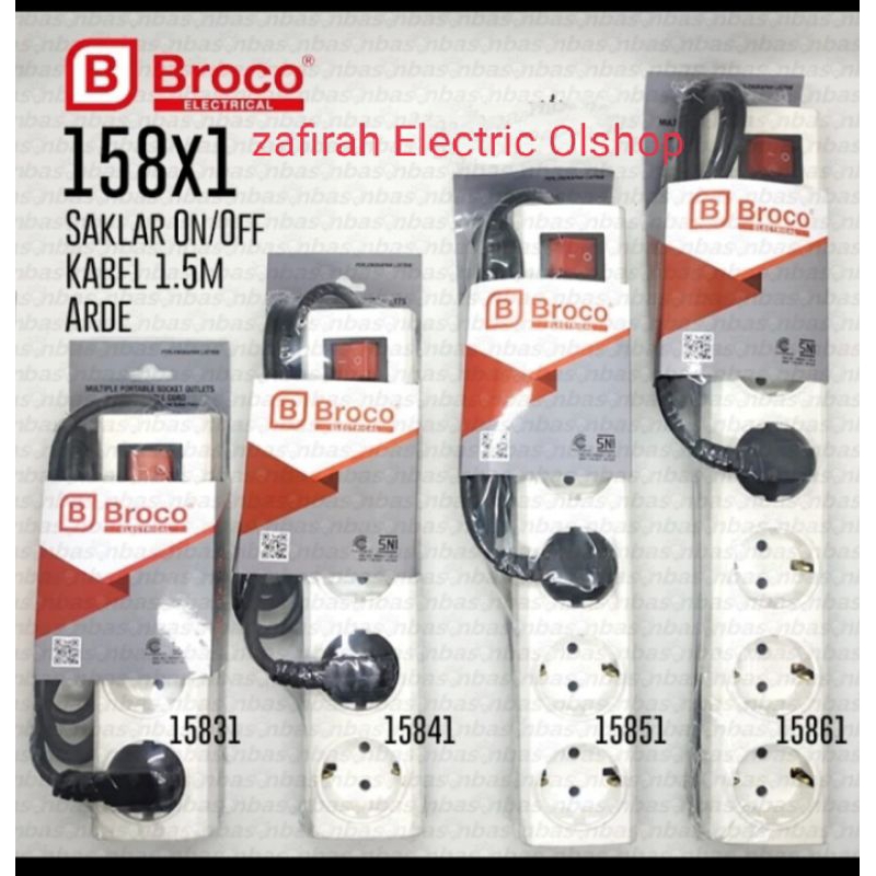 Jual STOPKONTAK KABEL BROCO | Shopee Indonesia
