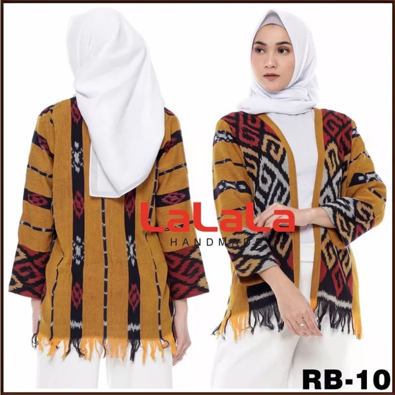 Jual BLAZER TENUN MOTIF MIX DEWASA / ANAK | Shopee Indonesia