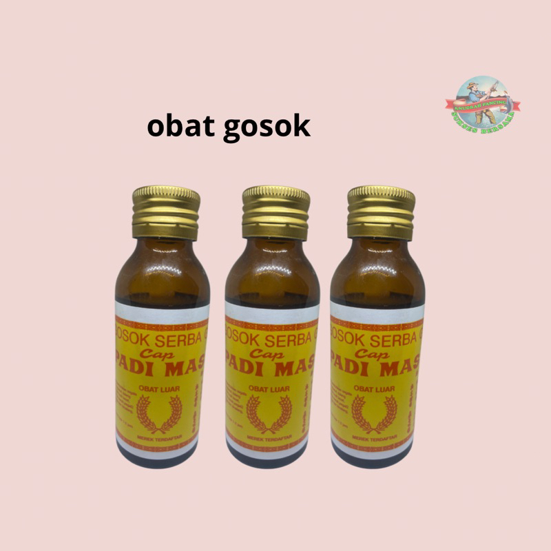 Jual Obat Gosok Serba Guna Manusia dan Ayam cap Padi mas | Shopee Indonesia
