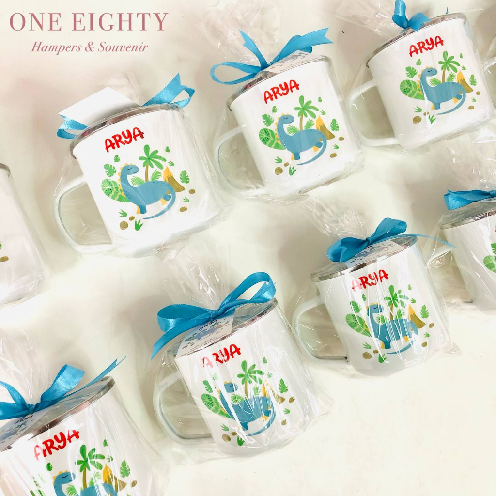 Jual SOUVENIR MUG ENAMEL PREMIUM KEMAS PLASTIK PITA CUSTOM SOUVENIR ...