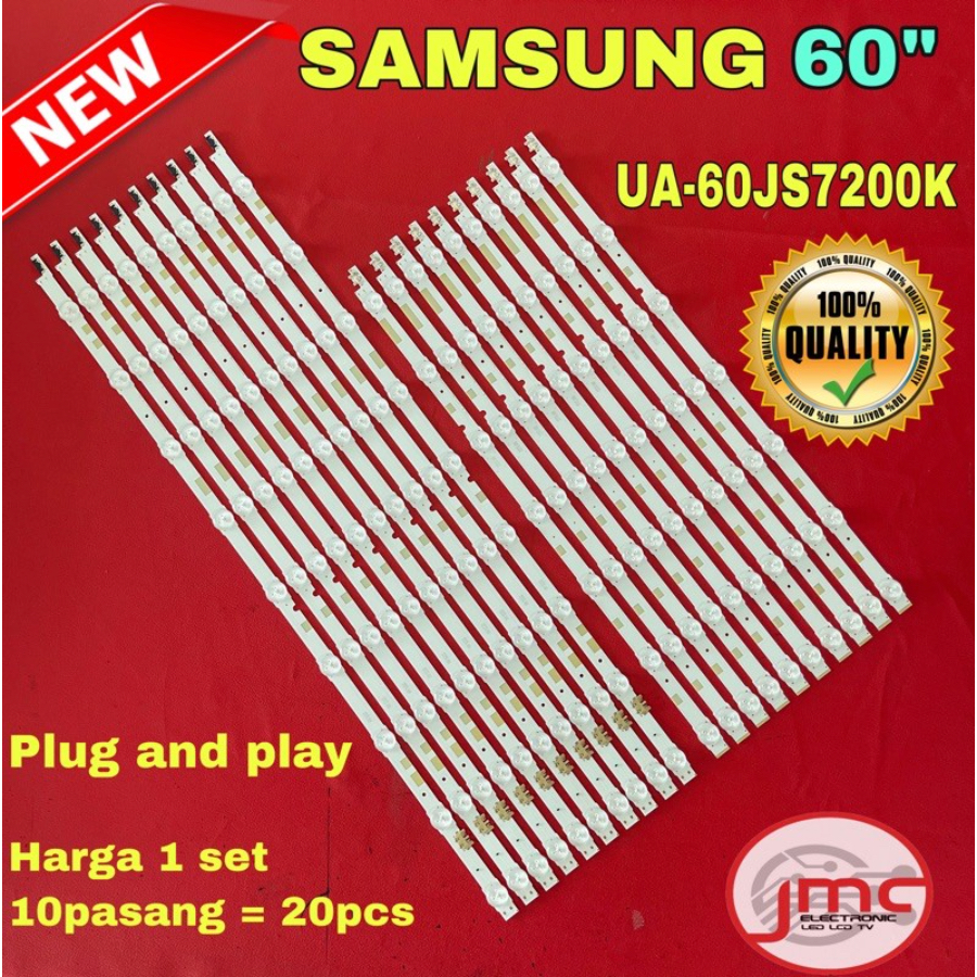 Jual BACKLIGHT TV LED SAMSUNG 60 INCH 60JS7200 60KU6300 60JU6800 ...