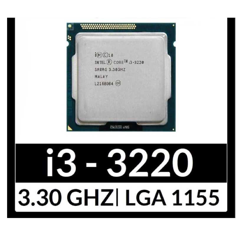 Jual Processor Intel Core i3 3220 tray Socket 1155 Ivy Bridge | Shopee ...