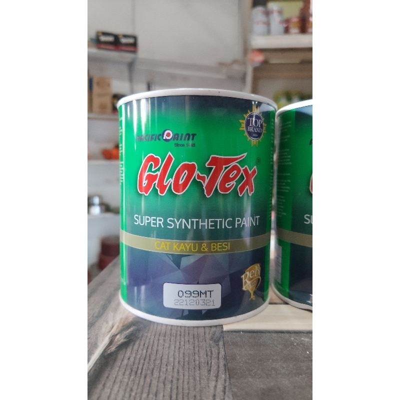 Jual Cat Kayu dan Besi GLOTEX Isi 0.9 Liter Kemasan 1 KG | GLO-TEX 1 ...