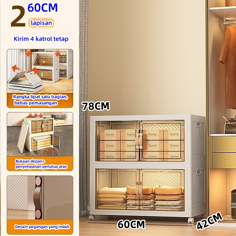 Jual {60cm} lemari plastik/susun Loker Plastik/storage box/kotak ...