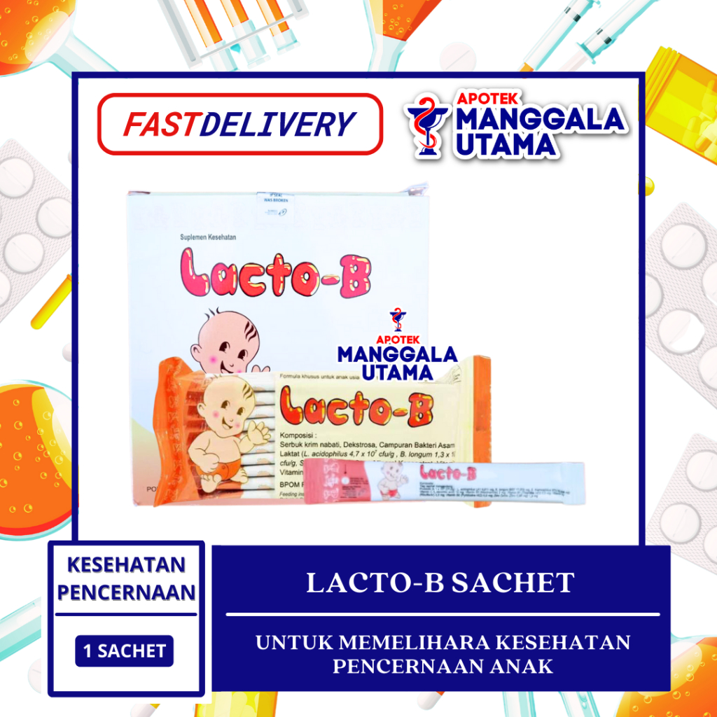 Jual LACTO B PER SACHET ISI 1 GRAM | Shopee Indonesia