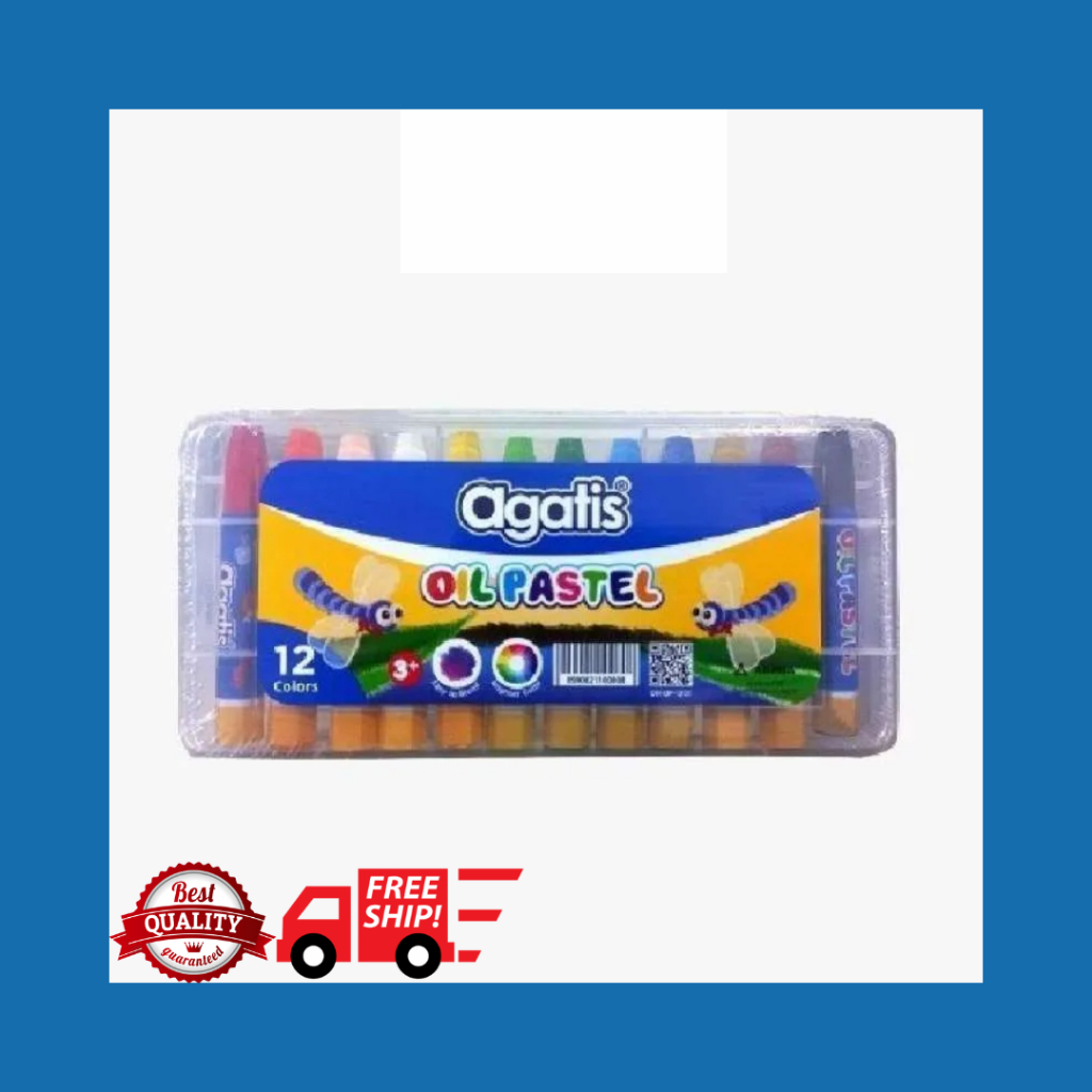 Jual CRAYON 12 WARNA AGATIS OP-1201 | Shopee Indonesia