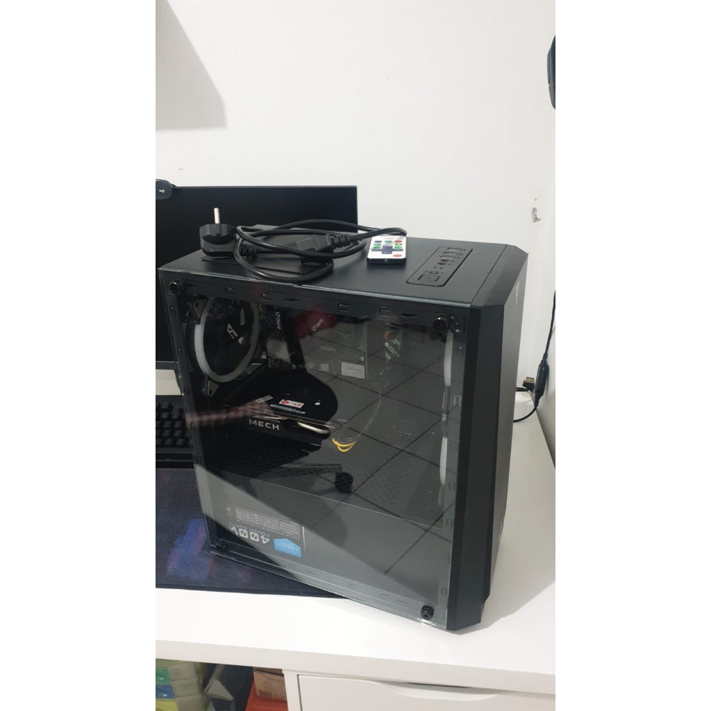 Jual Komputer PC CPU Gaming & Design Second (AMD Ryzen 5 & MSI RX6500XT ...