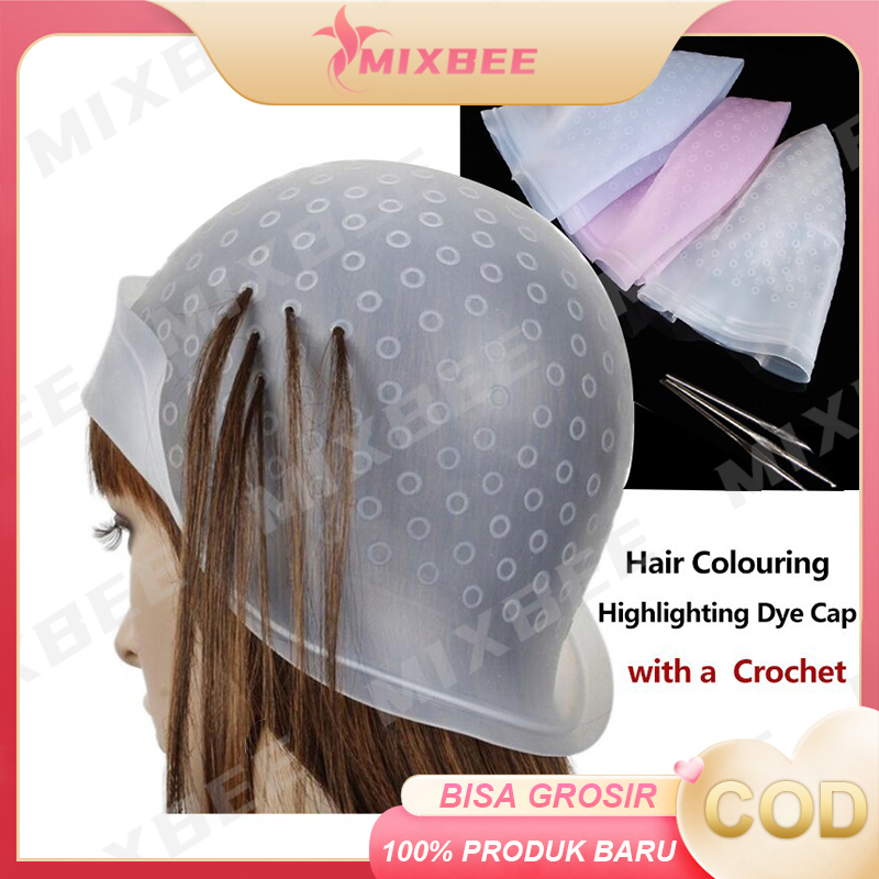 Jual Topi Highlight Cat Rambut Topi Bleaching Topi Cat Semir Rambut ...
