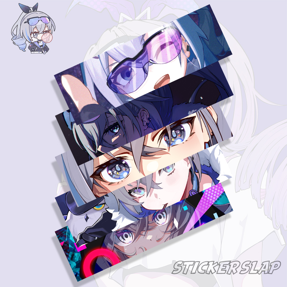 Jual Stiker Slap Silver Wolf Honkai Star Rail - Sticker Vinyl ...