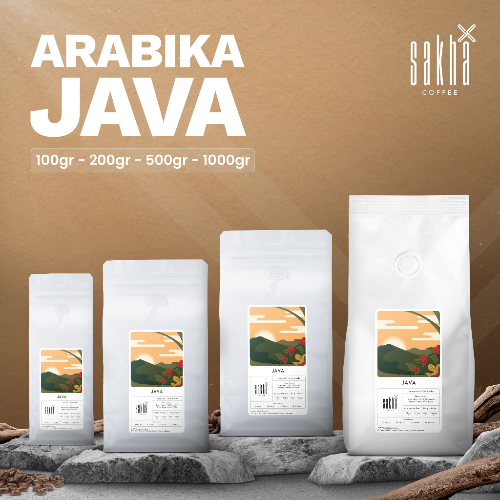 Jual Biji Kopi Bubuk Arabika Jawa Java Arabica Coffee Beans Coffe ...